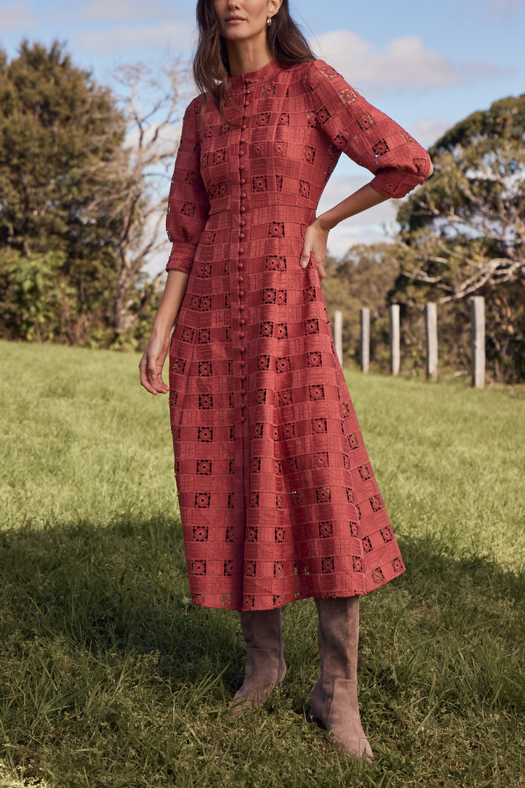 beguile dress - clay – zoe kratzmann