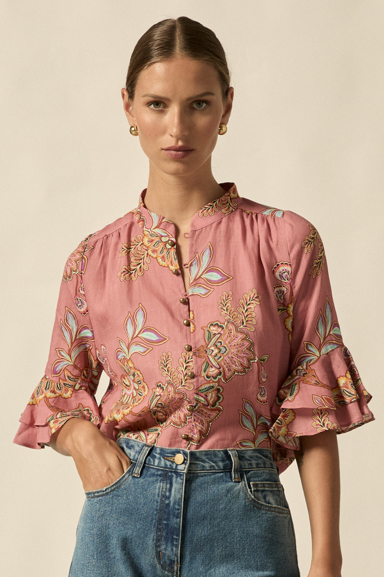 fluctuate top - kgari bloom – zoe kratzmann