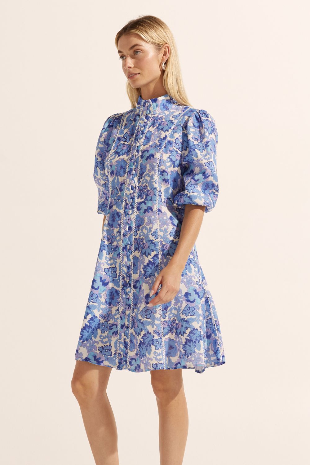 jargon dress - pacific floral – zoe kratzmann