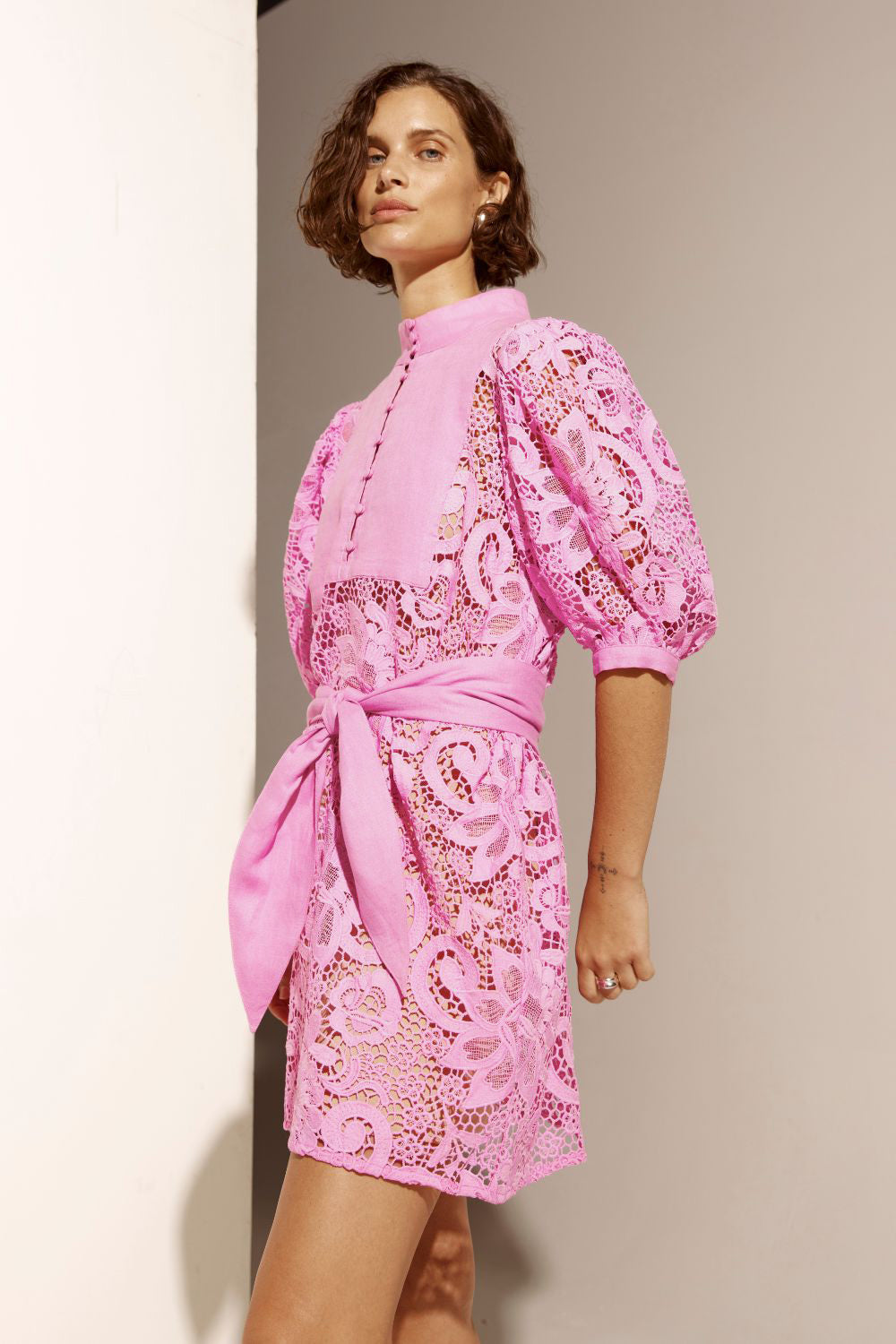 limbo dress - lotus lace – zoe kratzmann