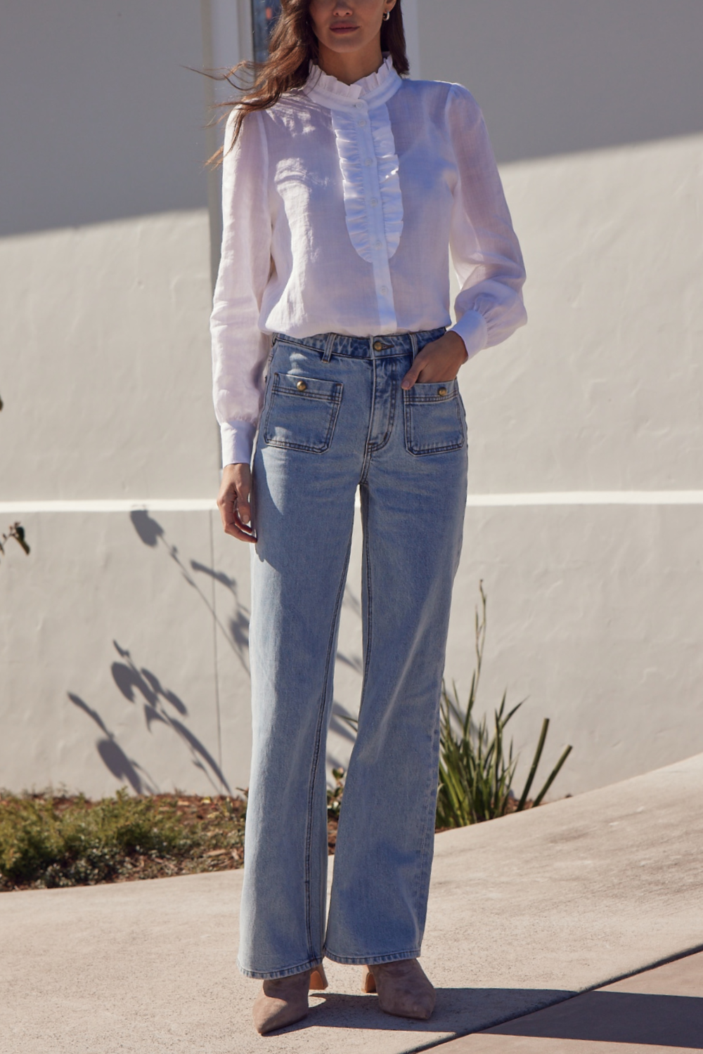 piazza jean - washed denim – zoe kratzmann