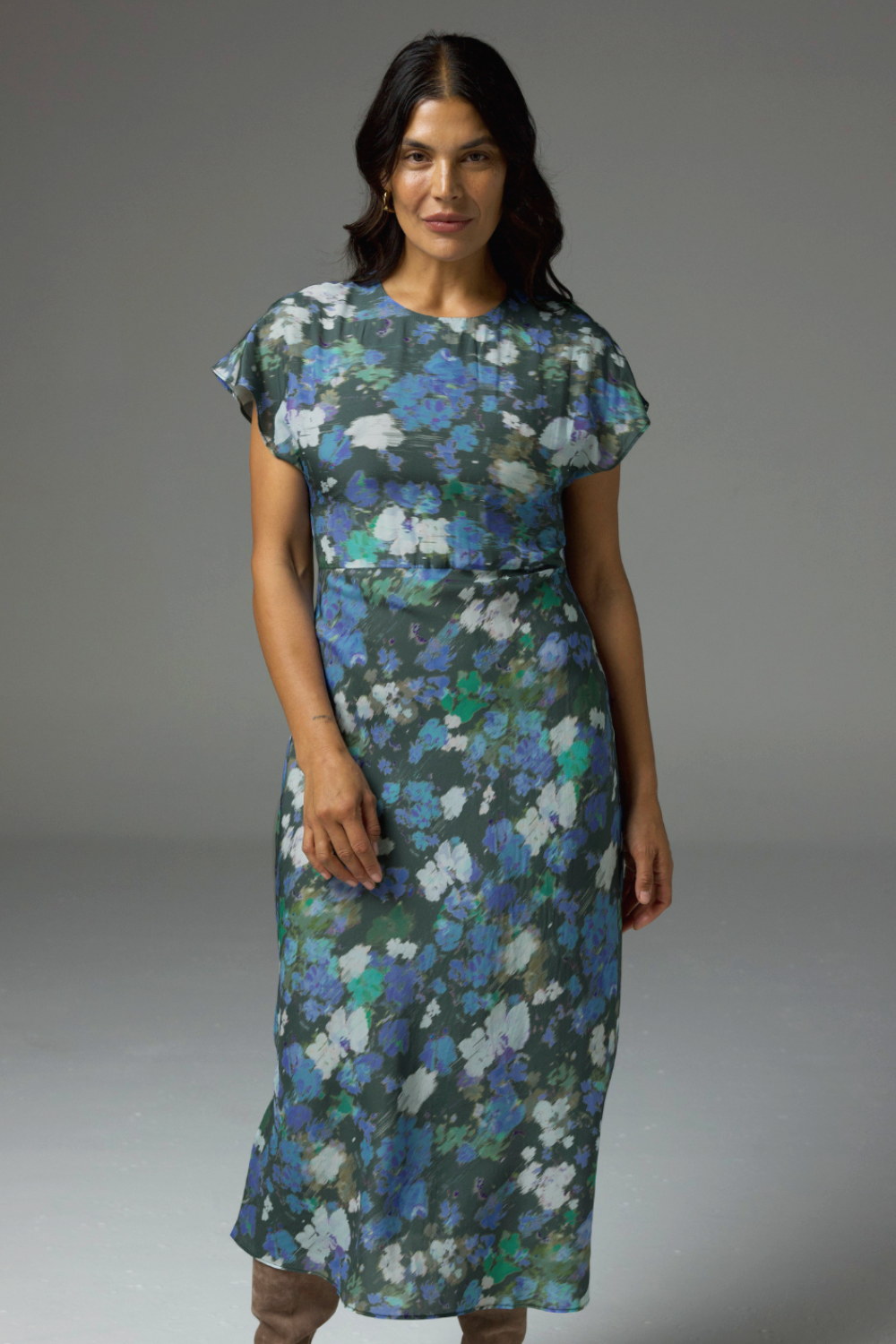 proxy dress - forest blur – zoe kratzmann