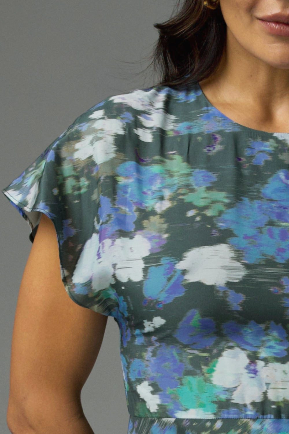 proxy dress - forest blur – zoe kratzmann