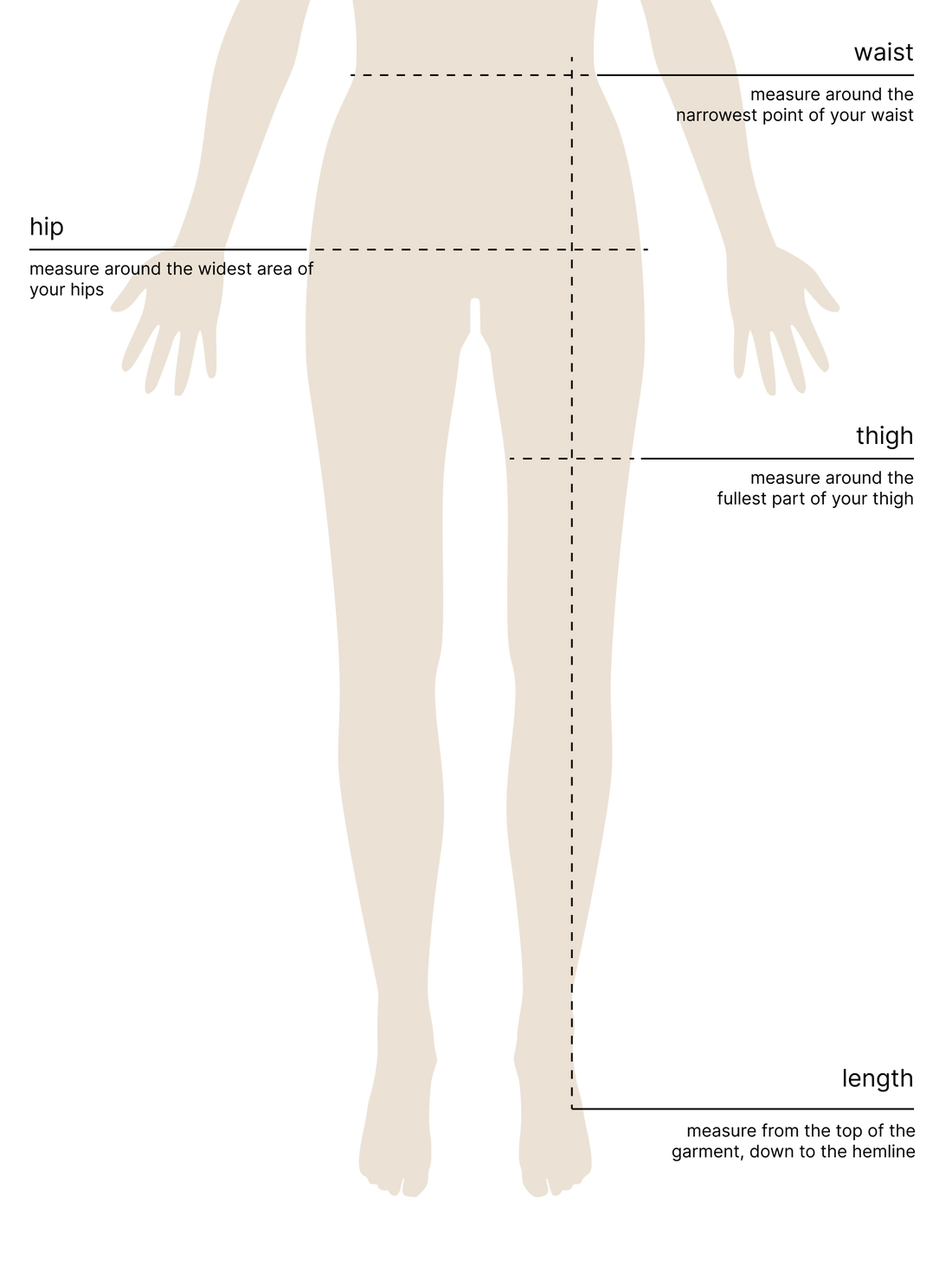 bottom sizing – zoe kratzmann