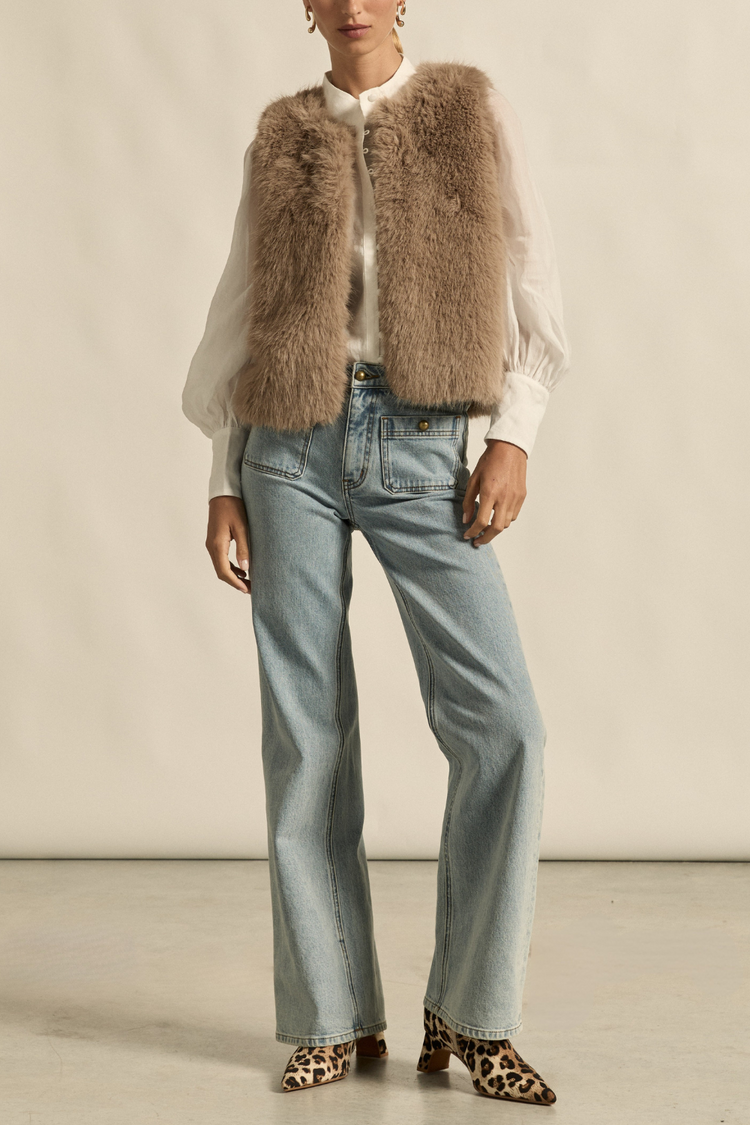 usher vest - mousse – zoe kratzmann