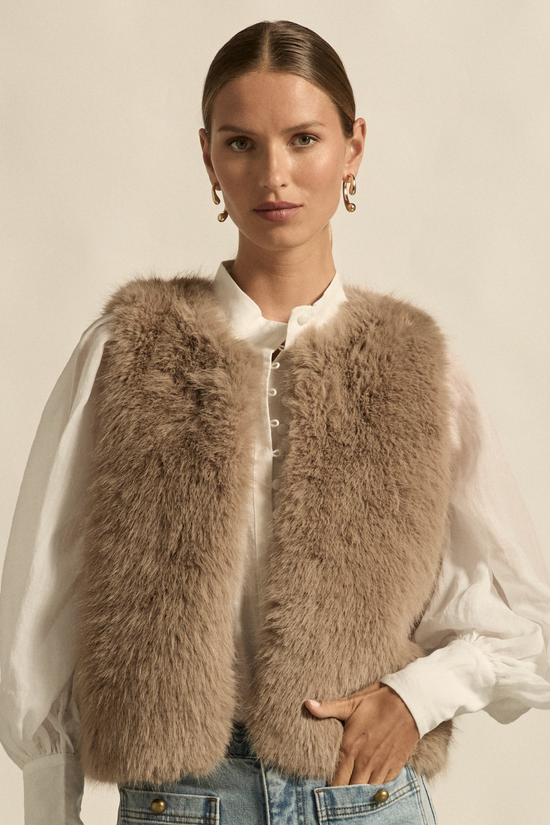 usher vest - mousse – zoe kratzmann